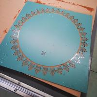 China ITO Low E Glass Laser Engraving Machine 1300x2500mm for Car Rearview Mirror Making for sale
