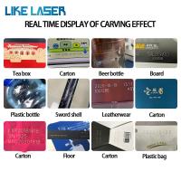 China CO2 Flying Laser Marking Machine 30W for Online Production Date Coding on Plastic Labels for sale