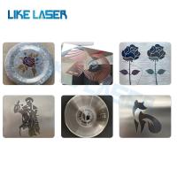 China Fiber Laser Marking Machine 20W 100W 3D Dynamic Color for Metal Engraving for sale