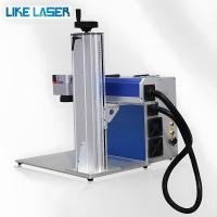 China 100W Portable Fiber Laser Marking Cutting Machine for Metal Jewelry 110x110mm for sale