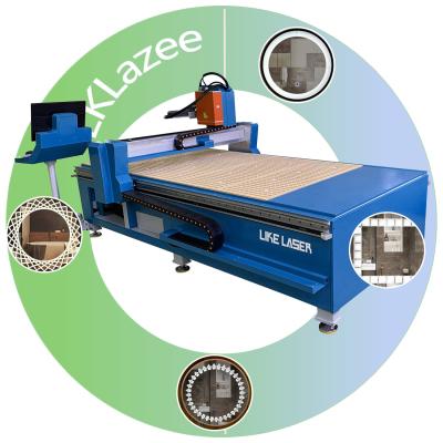 China Lklazee LD-MS-20D Large Format Laser Engraving Machine for Glass 1500x3000mm for sale