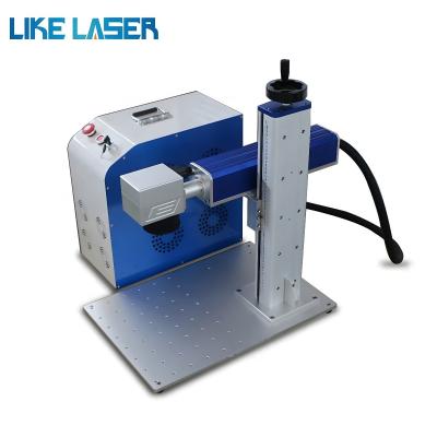 China 175mm x 175mm Full Cover Fiber Laser Marking Machine 50W MAX Source for Metal for sale