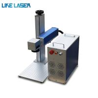 China 175mm x 175mm Full Cover Fiber Laser Marking Machine 50W MAX Source for Metal for sale