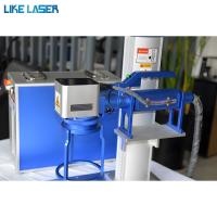 China Bylaser 50W Fiber Handheld Laser Engraver for Metal Desktop Printer Cutter with JPT IPG Raycus for sale