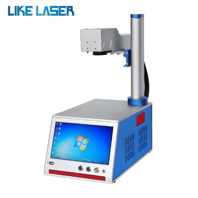 China All-in-One Fiber Laser Marking Machine 20W-200W JPT Raycus for Metal and Plastic for sale