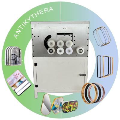China Antikythera K30 Aluminum Profile Roller Bending Machine 0.6-1.2mm Thickness for Mirror Frame for sale