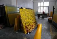 China Vertical Glass Laser Blade Engraving Machine LK-Y1828D for Art Glass Sliding Door Cutting Film Plotter for sale