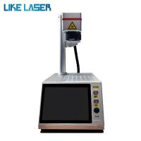 China Portable Fiber Laser Engraving Machine 20W 30W 50W for Jewellery Metal Marking with Auto Focus for sale