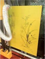 China Artcut Vertical Glass Cutting Plotter Laser Machine for Sandblasting LED Mirror Glass for sale