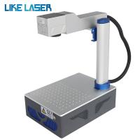 China Fiber Laser Marking Machine 20W 30W 50W 100W for Metal Plastic Engraving Cutting for sale