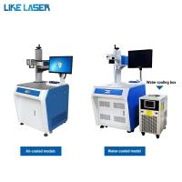China Raycus Max Glass Wafer UV Laser Marking Machine 3W 5W 8W 10W 355nm for Metal for sale