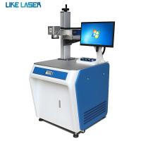 China CE Certified JPT 355nm 3W 5W 10W UV Laser Marking Machine for Glass Plastic Paper Cloth Metal for sale