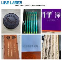 China 30W Flying Laser Marking Machine 175mm Marking Area for Plastic Cable Wire for sale