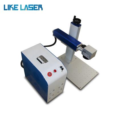 China Fiber Laser Marking Machine 20W 30W 50W 100W 200W for Metal Stainless Steel with Marking Speed 10000mm/s for sale
