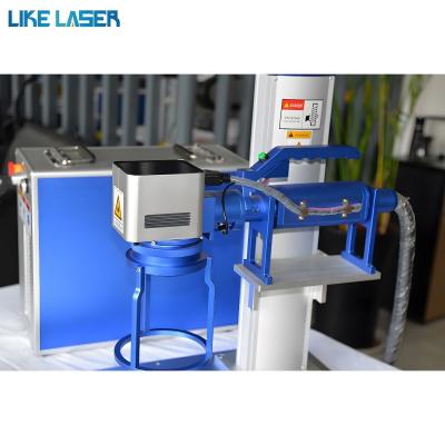 China CE Handheld Fiber Laser Marker 20W 50W for Metal Gold Brass Marking Depth 0-1.2mm for sale