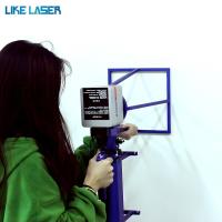 China Handheld Fiber Laser Marking Machine 30W 100W for Color Engraving on Metal for sale
