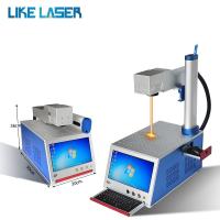 China Fiber Laser Marking Engraving Cutting Machine 50W 80W 100W All-in-One for Metal and Non-Metal for sale