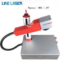 China 175mm x 175mm Fiber Laser Engraving Machine 20W 30W 50W for Granite Stone Stamp Making for sale