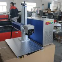 China Mini Portable Fiber Laser Marking Machine 20W 30W 50W Raycus Max IPG JPT Mopa Engraver Etcher for sale