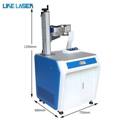 China Inngu 3W 5W 8W UV Laser Marking Machine 355nm for Glass Metal Plastic Engraving for sale