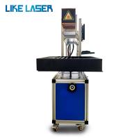 China 80W 100W 130W CO2 Galvo Laser Marking Machine for Glass Tube Ceramics Crystal Engraving for sale