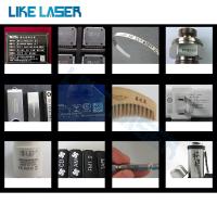 China 300kg 3D Dynamic Focusing Desktop Fiber Laser Marking Machine 20W 100W Metal Engraver for sale