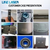 China Fiber Laser Marking Machine 20W 30W 50W Air Cooling Raycus JPT Laser Source for sale