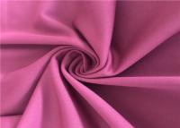 China 260GSM Interlock Polyester Spandex Fabric 4 Way Stretch Knitted for Sportswear Yoga Leggings for sale