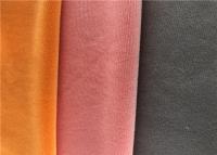 China 75D/144F Polyester Spandex Velvet Knit Fabric - 260GSM Weight, 160cm Width, Super Soft Stretch Material for sale