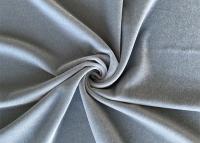 China Custom Spandex Ice Velvet Fabric 210gsm 58/60in Width Shiny Dress Textile for sale