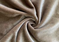 China Custom Spandex Ice Velvet Fabric 210gsm 58/60in Width Shiny Dress Textile for sale