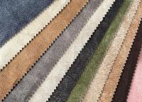 China 300gsm Holland Velvet Upholstery Fabric 150cm Width Waterproof Sofa Material with Embossed Patterns for sale