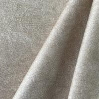 China Curtain Holland Velvet Fabric 100% Polyester Customized Color for sale