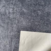 China Curtain Holland Velvet Fabric 100% Polyester Customized Color for sale