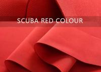China 280gsm Polyester Spandex Scuba Knit Fabric 150cm Width for Dress Clothing for sale
