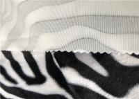 China 100% Polyester Velboa Faux Fur Fabric 240GSM Animal Print Plush Velvet 160cm Width for sale