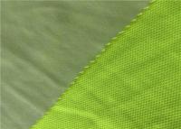 China EN20471 Fluorescent Hi Vis Pique Knitted Fabric 55% Polyester 45% Cotton 190GSM 160CM for sale
