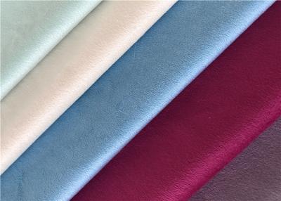 China 100% Polyester Microfiber Brushed Knitted Suede Fabric 130gsm 152cm Width for Garments & Upholstery for sale