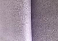 China 100% Polyester Microfiber Brushed Knitted Suede Fabric 130gsm 152cm Width for Garments & Upholstery for sale