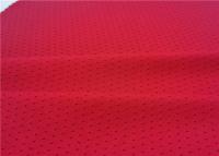 China Recycled 95% Polyester 5% Spandex Knitted Mesh Fabric 50/52 Inch for Sports Wear Lining for sale