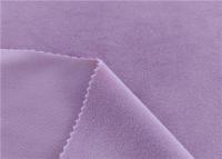 China 1.5mm Super Soft Polyester Spandex Fabric 150cm Width 180-280GSM Short Plush for Garment for sale