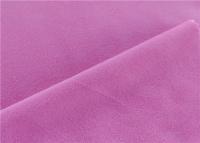China 95% Polyester 5% Spandex Velvet Knitted Fabric 180-280GSM Super Soft Stretch for Garments for sale