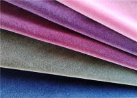 China 1.5mm Super Soft Velvet Polyester Spandex Fabric 150cm Width for Garment for sale