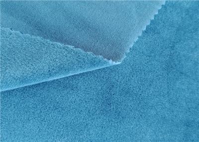 China 1.5mm Super Soft Polyester Spandex Fabric 150cm Width 180-280GSM Short Plush for Garment for sale