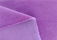 China 1.5mm Super Soft Velvet Polyester Spandex Fabric 150cm Width for Garment for sale