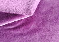 China Super Soft Spandex Velvet Knit Fabric 270gsm Double Side PD for Garment 320g for sale