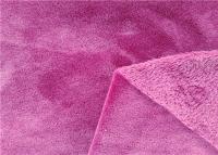 China Super Soft Spandex Velvet Knit Fabric 270gsm Double Side PD for Garment 320g for sale