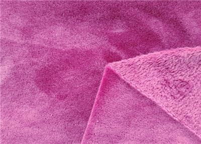 China Super Soft Spandex Velvet Knit Fabric 270gsm Double Side PD for Garment 320g for sale