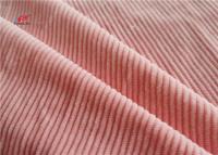 China Warp Knitted Polyester Corduroy Fabric For Clothes for sale