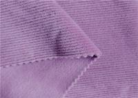 China Super Soft Knitted Bonded Corduroy Fleece Velvet Fabric 95% Polyester 5% Spandex 150cm Width for sale